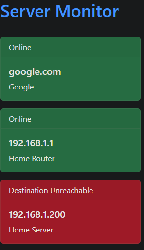 GitHub - biomekanika/yasm-servermonitor: Yet Another Server Monitor. A simple server monitoring ...
