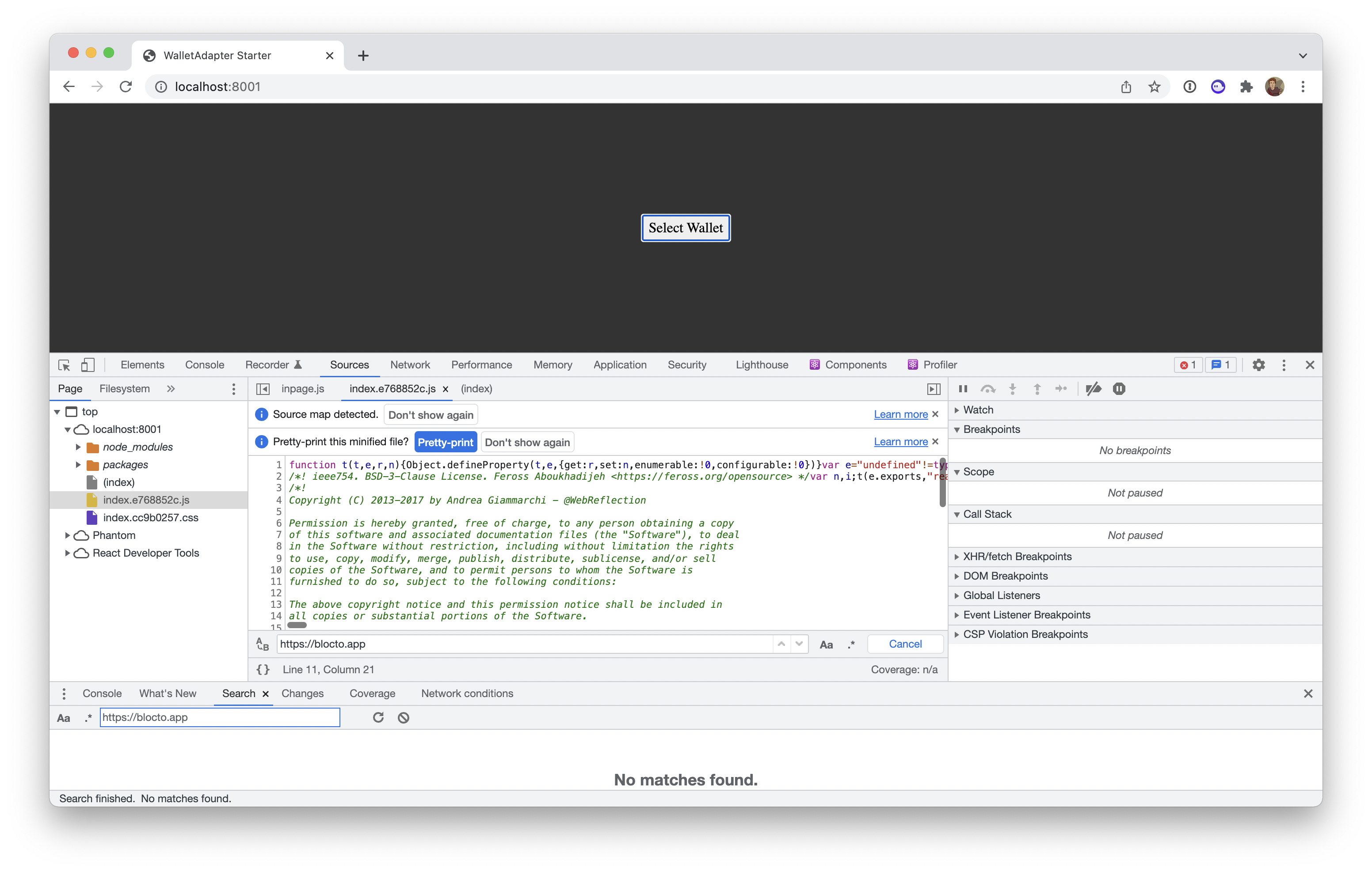 React-UI-Starter Build Script breaks app · Issue #269 · anza-xyz/wallet-adapter · GitHub