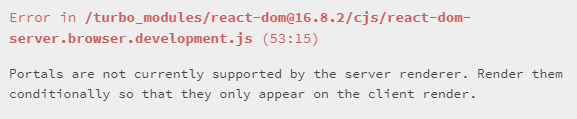 Portals are not currently supported error appears when setting MultiSelect opened property ...