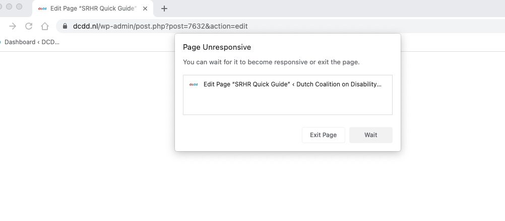 Gutenberg fullpage.js edit page no longer loading · Issue #4543 · alvarotrigo/fullPage.js · GitHub