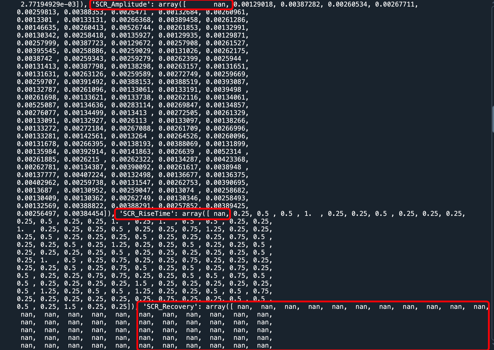 Questions on EDA processing with Neurokit2 · Issue #851 · neuropsychology/NeuroKit · GitHub