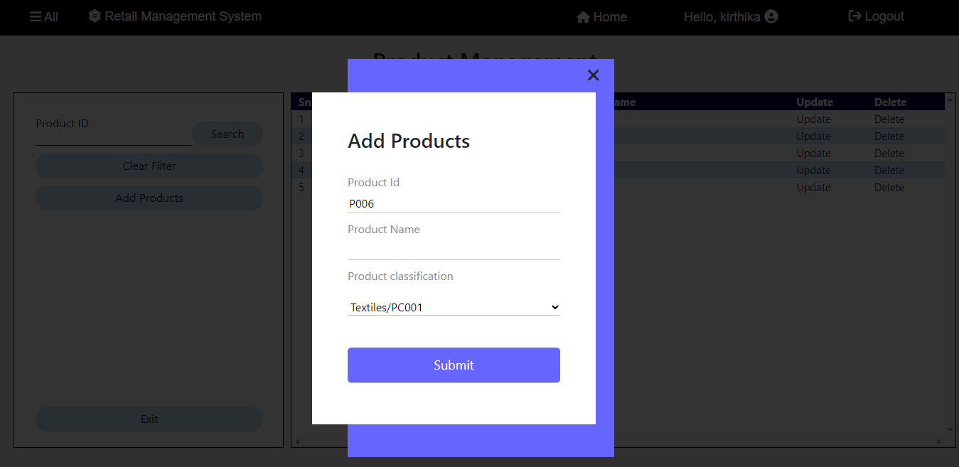 GitHub - divyaganesh1104/Retail-Management-System: A comprehensive solution for efficient stock ...