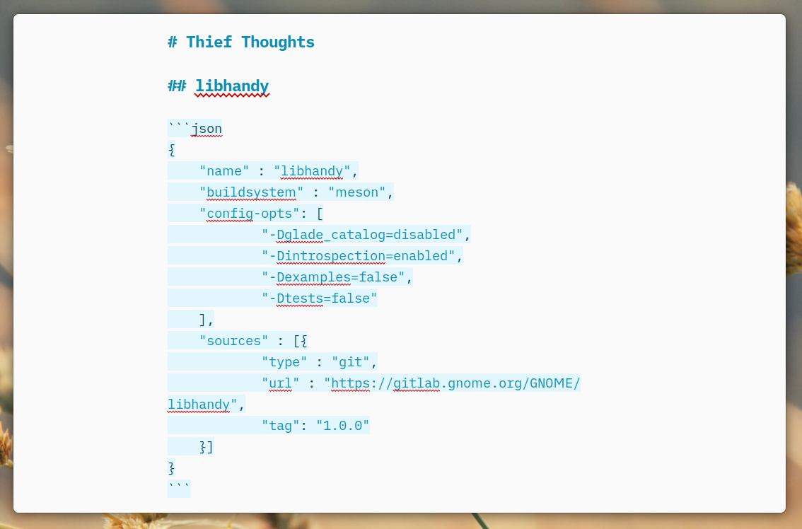 Implement Libhandy · Issue #88 · kmwallio/ThiefMD · GitHub