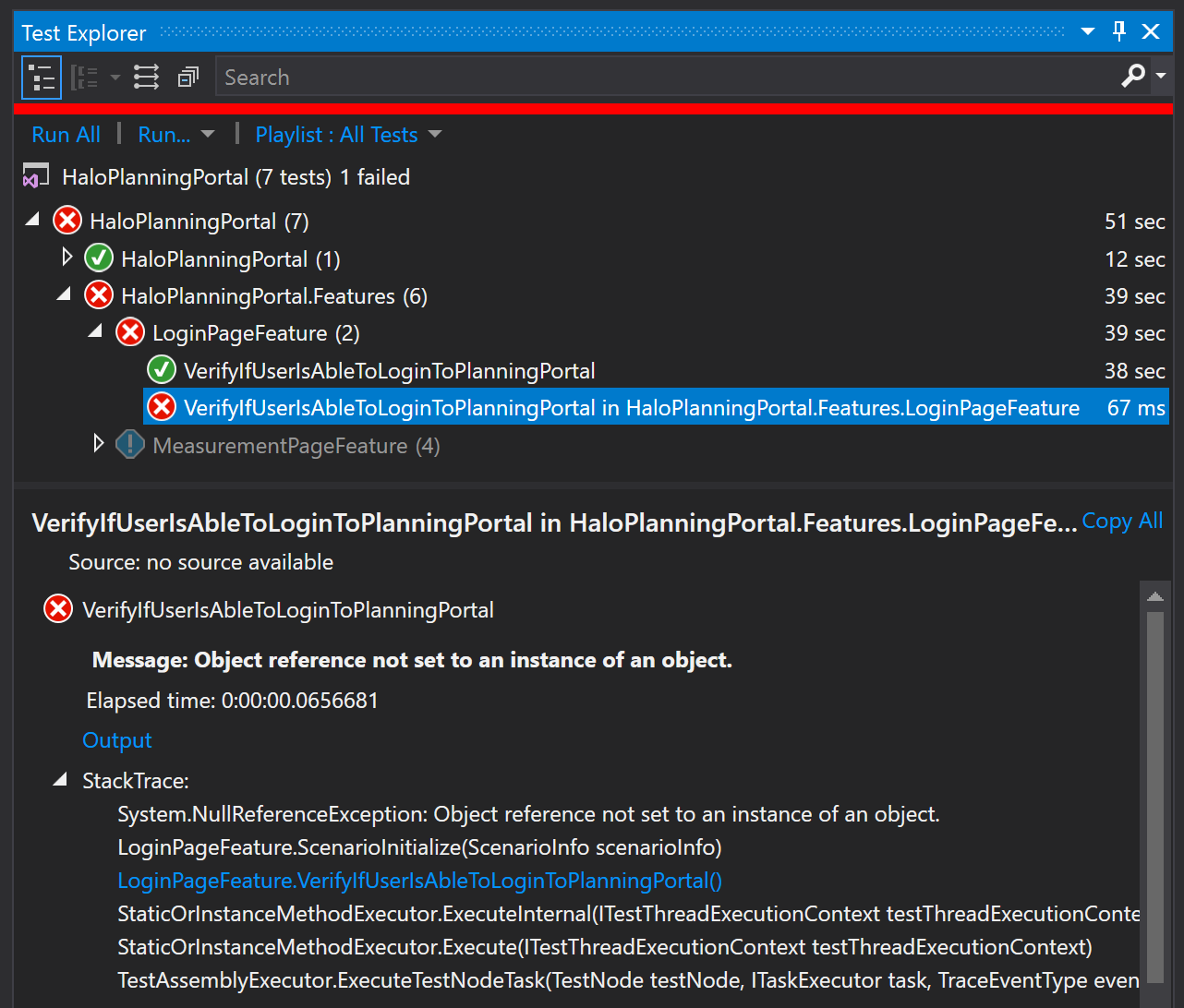 Tests being duplicated in Visual Studio Test Explorer · Issue #1619 ...