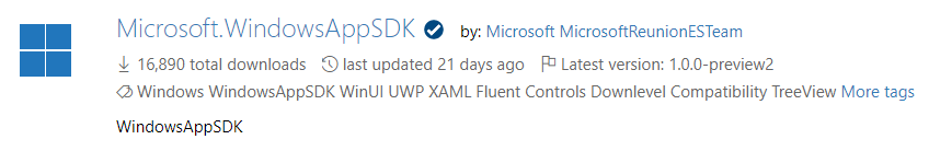 NuGet package is missing tags (keywords) and a description · Issue #1659 · microsoft ...
