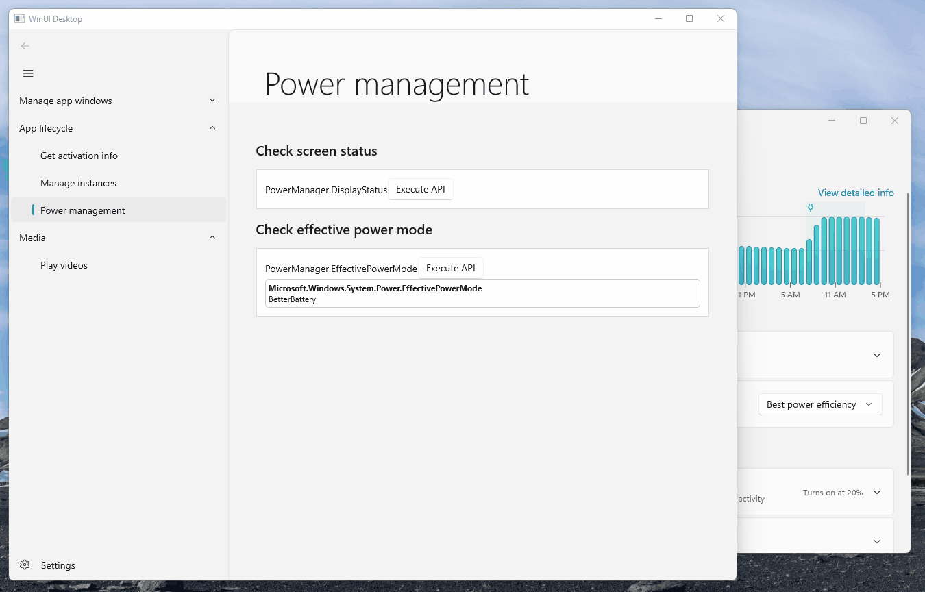 PowerManager.EffectivePowerMode doesn't reflect selections in the ...
