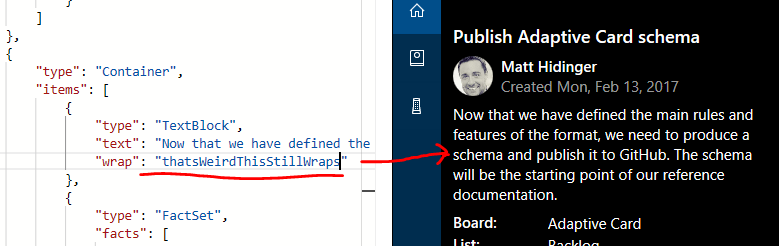 TS parser allows incorrect values for boolean values · Issue #2483 · microsoft/AdaptiveCards ...