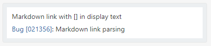 [TS] Markdown doesn't handle nested [] inside link display text · Issue #2656 · microsoft ...