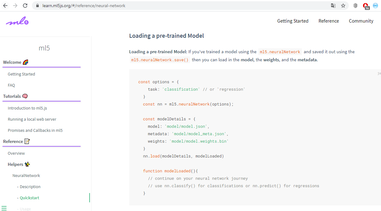 Export Client Trained Model For Send To Server · Issue 1142 · Ml5js