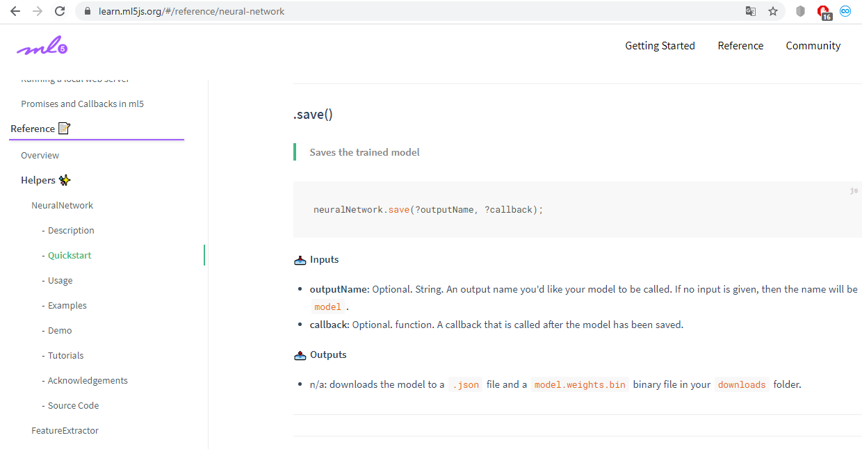Export Client Trained Model for Send to Server · Issue #1142 · ml5js/ml5-library · GitHub