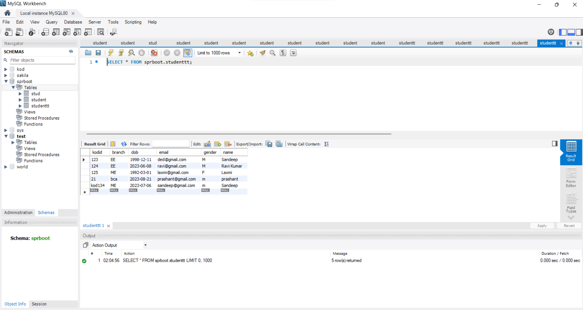 GitHub - tkmourya/StudentManageSys