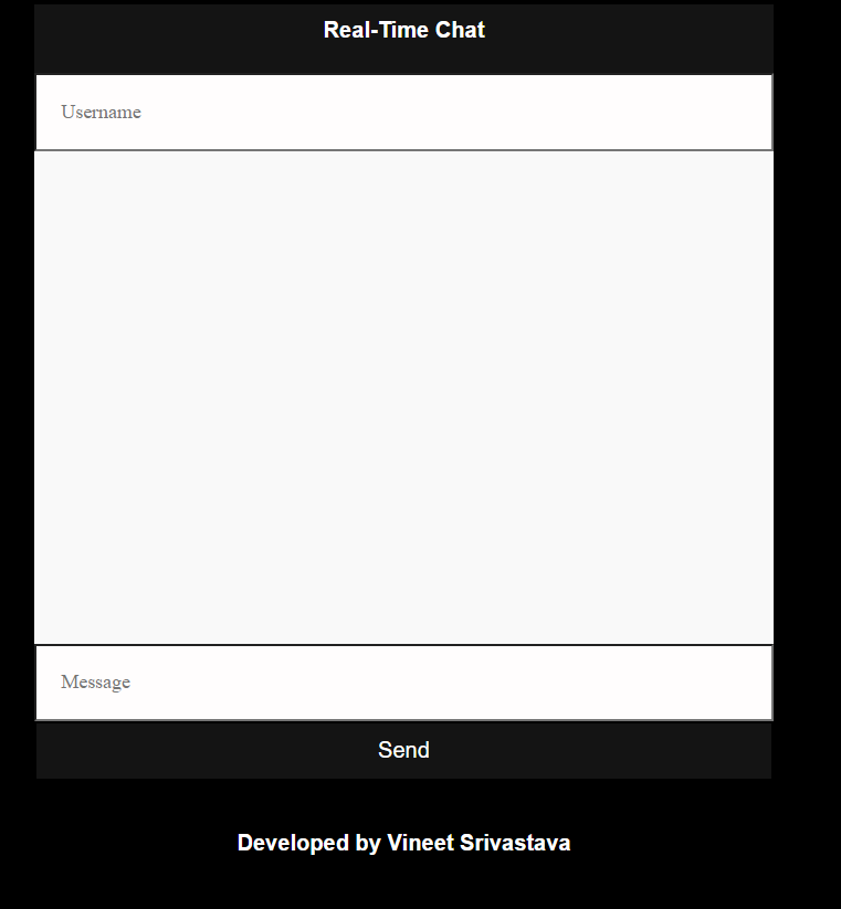 Github Vineetdev Websocket Demo App