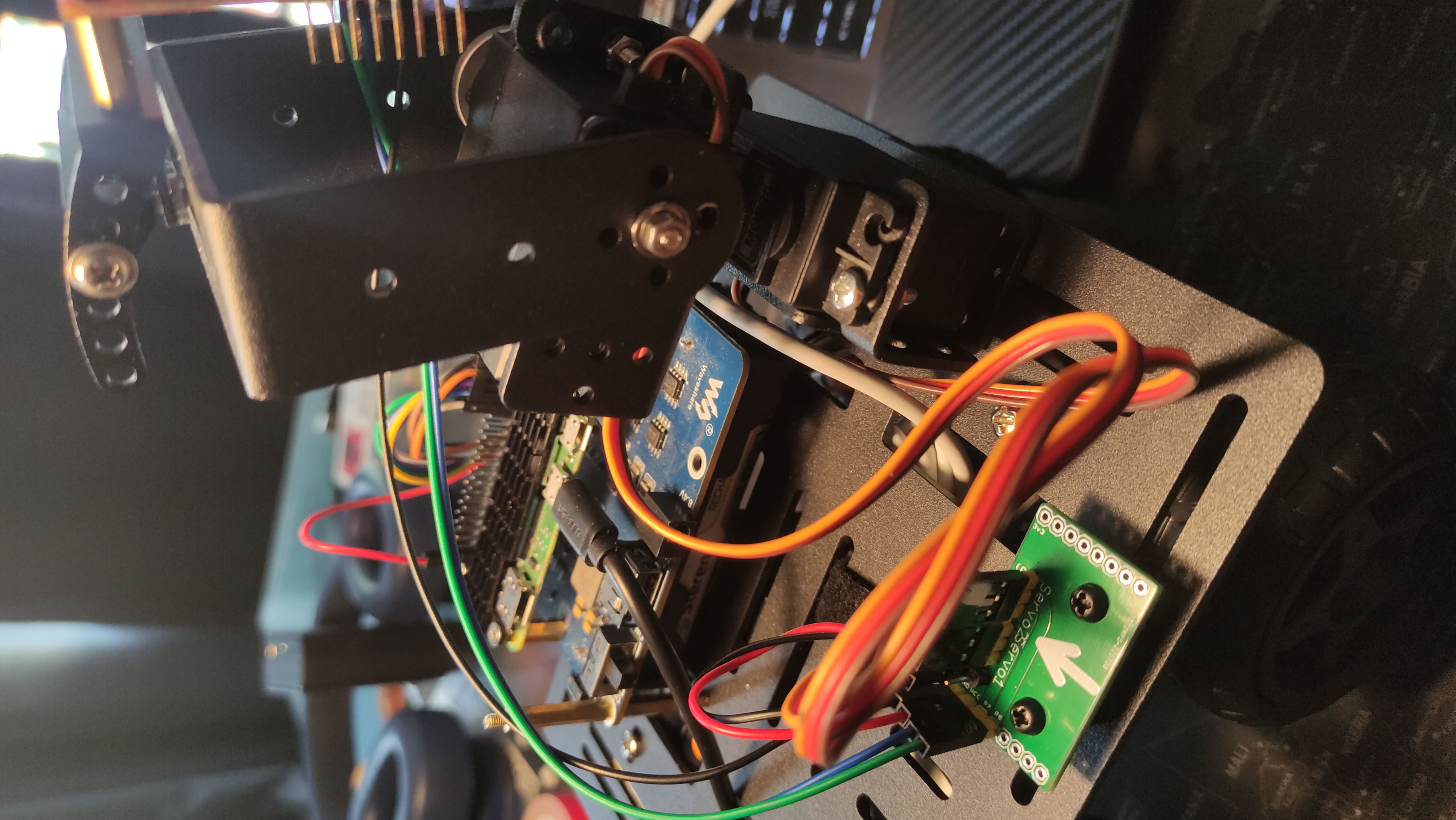 GitHub - aleksjal/P-T-Robot-OpenMV: Pan&Tilt Robot controlled with OpenMV H7 Plus vision sensor.