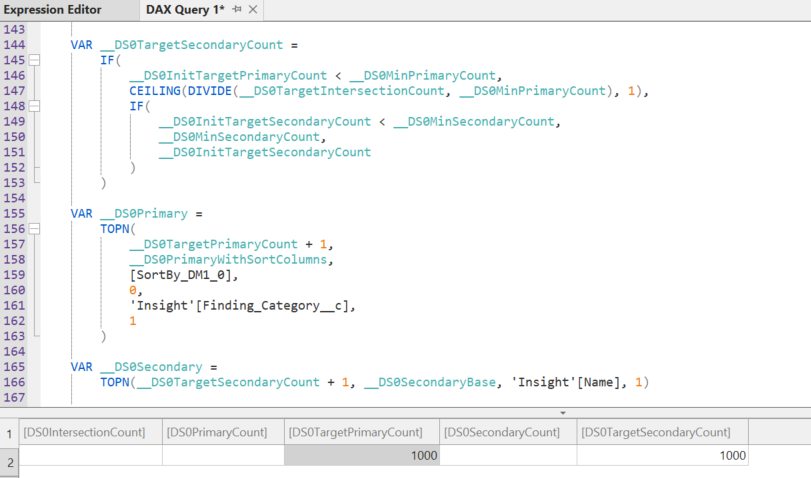 Possible Bug: Query Output Unusable, Cannot be Debugged · TabularEditor TabularEditor3 ...