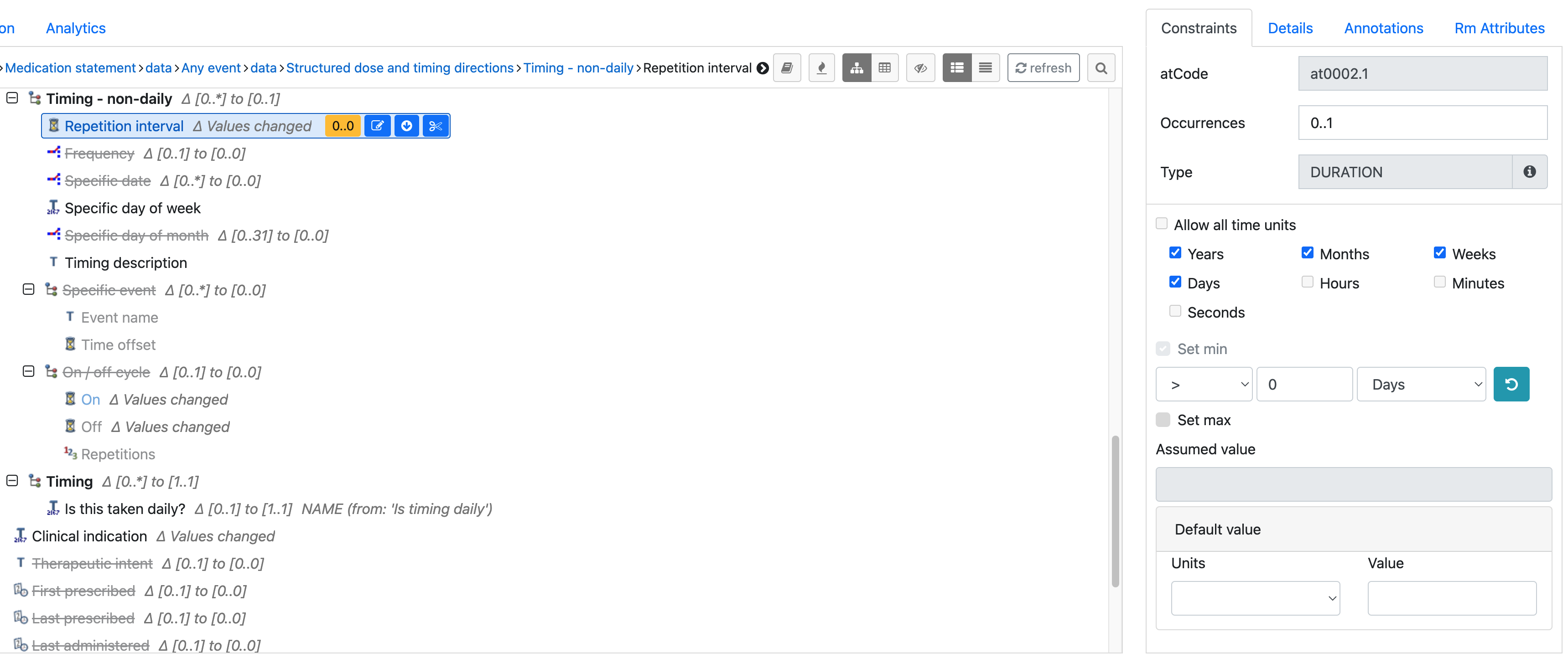 Duration constraints do not consider the period as a whole when validating the constraint ...