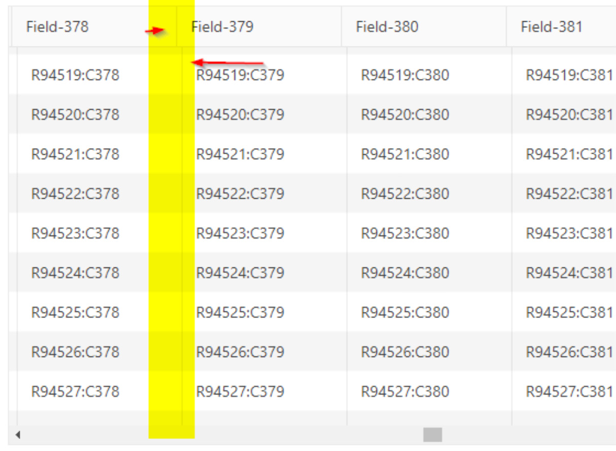 Grid column virtualization does not work as expected · Issue #1147 · telerik/kendo-react · GitHub