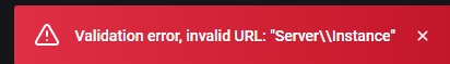 Cannot connect to SQL Named Instance · Issue #25067 · grafana/grafana · GitHub