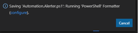Running 'PowerShell' Formatter runs endlessly · Issue #100153 ...