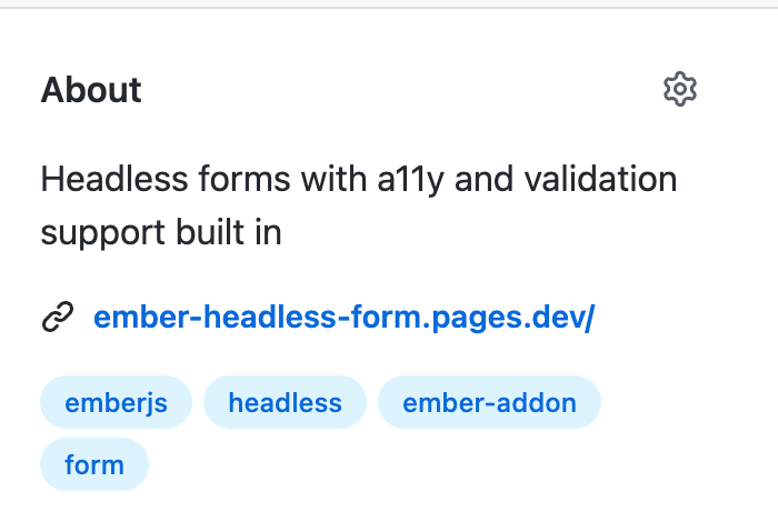 Where to find docs? · Issue #67 · CrowdStrike/ember-headless-form · GitHub