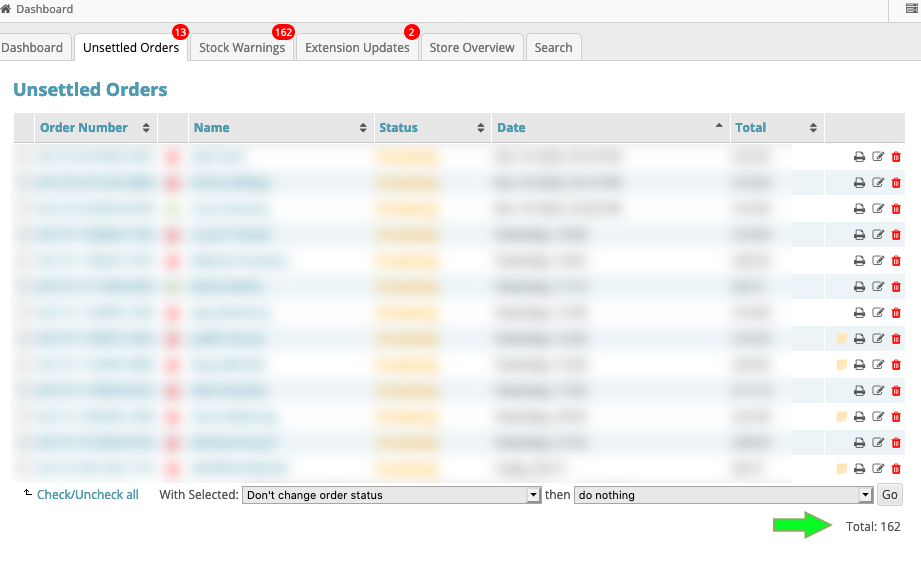 Count Issue in Admin · Issue #2723 · cubecart/v6 · GitHub