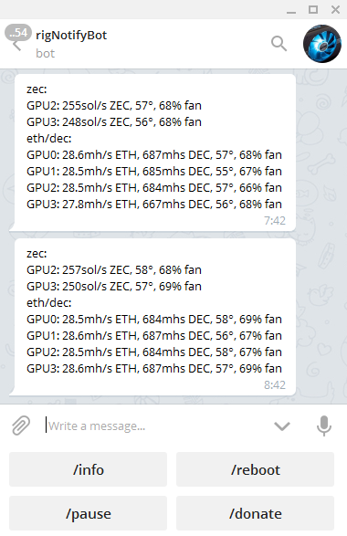 GitHub - hioma/rigNotifyBot: Telegram bot for a cryptocurrency miners ...