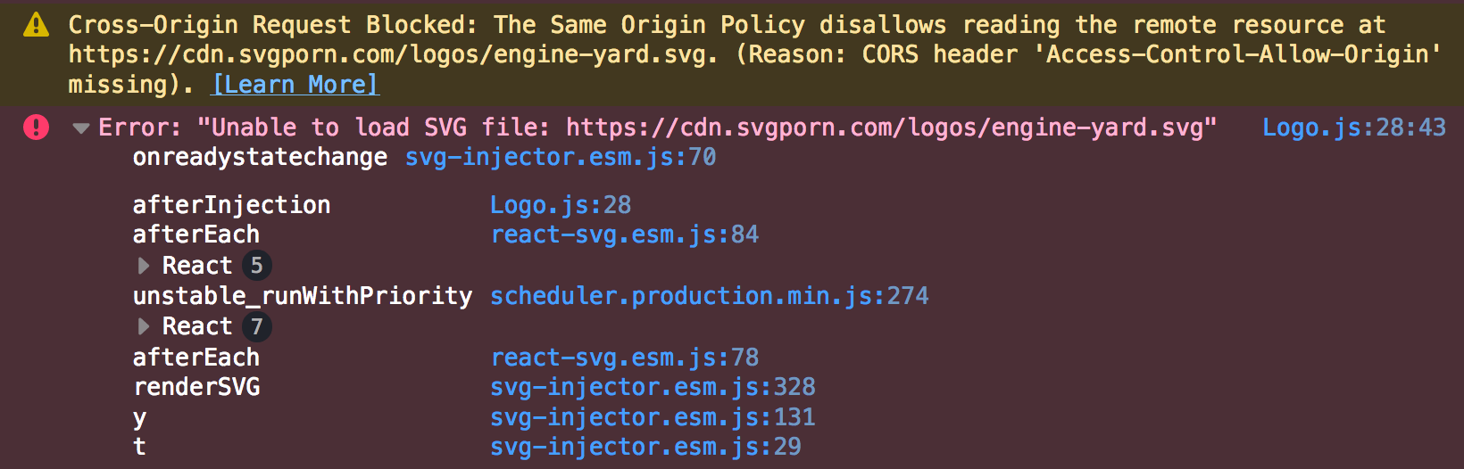 Cdn Resource Always Leads To Fallback · Issue 370 · Tanem React Svg · Github