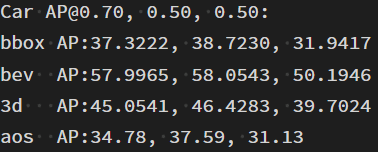 Ask for model evaluation · Issue #1337 · open-mmlab/OpenPCDet · GitHub