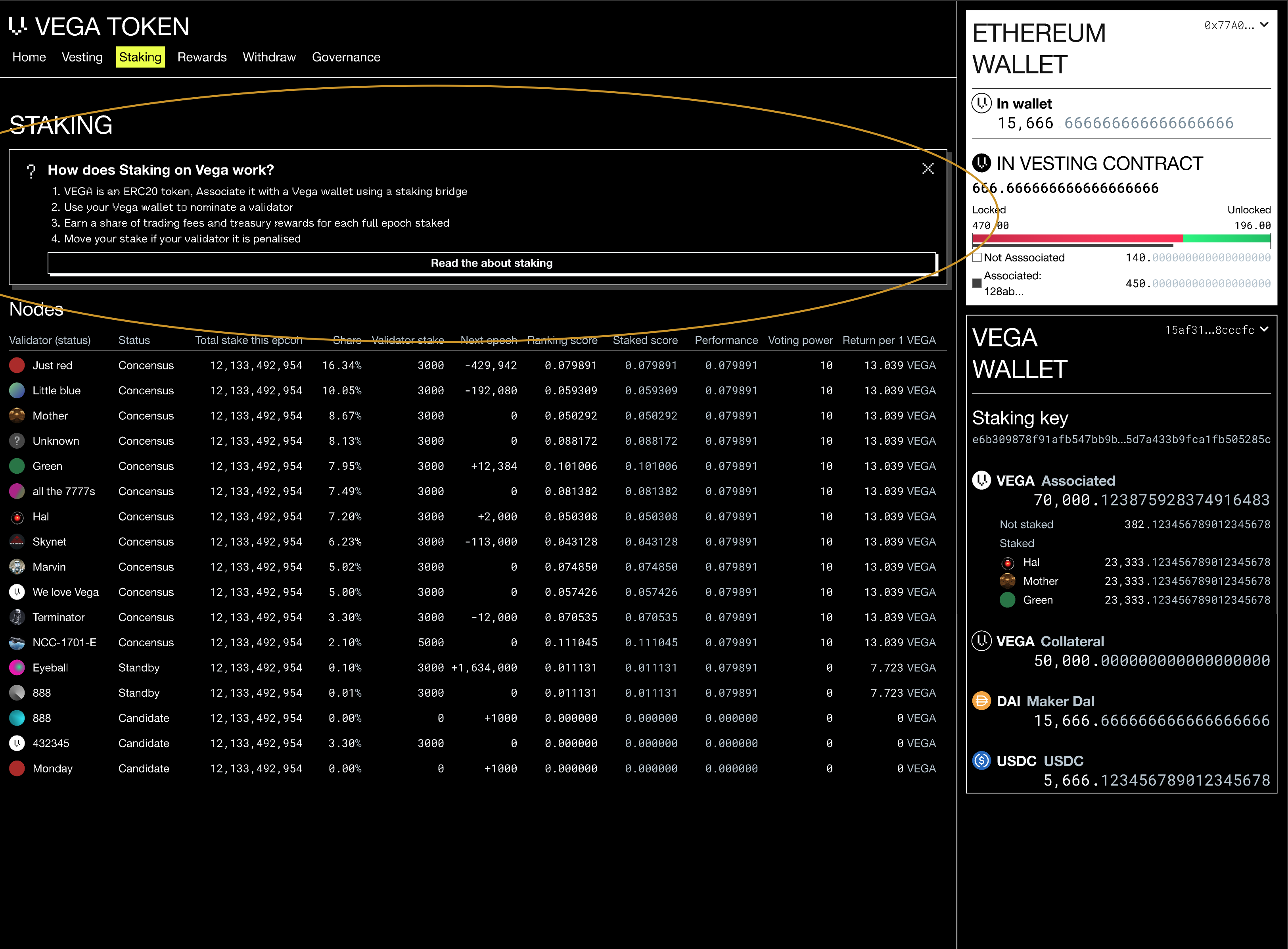 New intro to staking page · Issue #646 · vegaprotocol/frontend-monorepo · GitHub