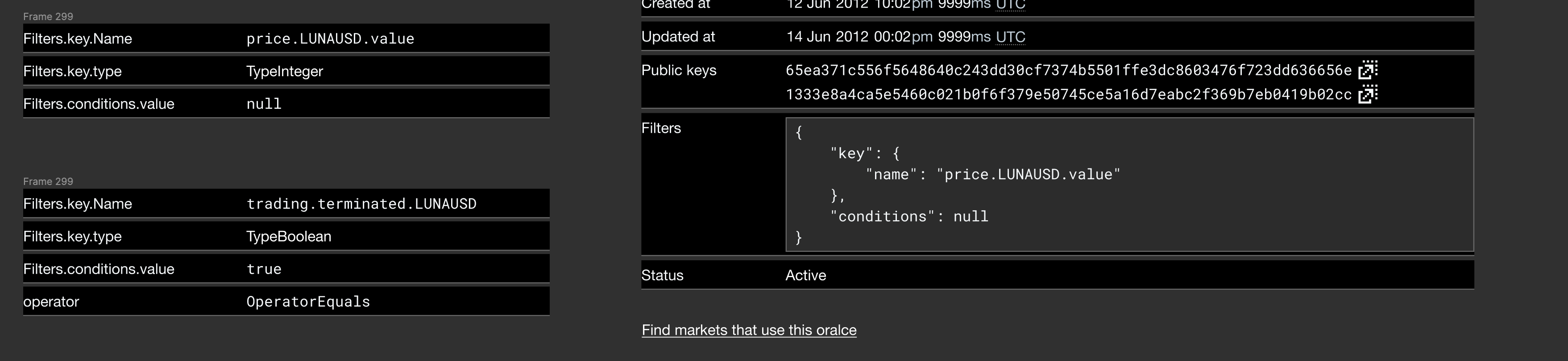 Oracles in block explorer · Issue #633 · vegaprotocol/frontend-monorepo · GitHub