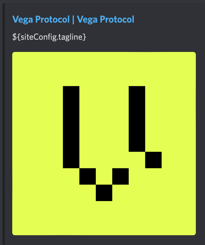 Update html ` ` and "preview text" · Issue #402 · vegaprotocol/documentation · GitHub