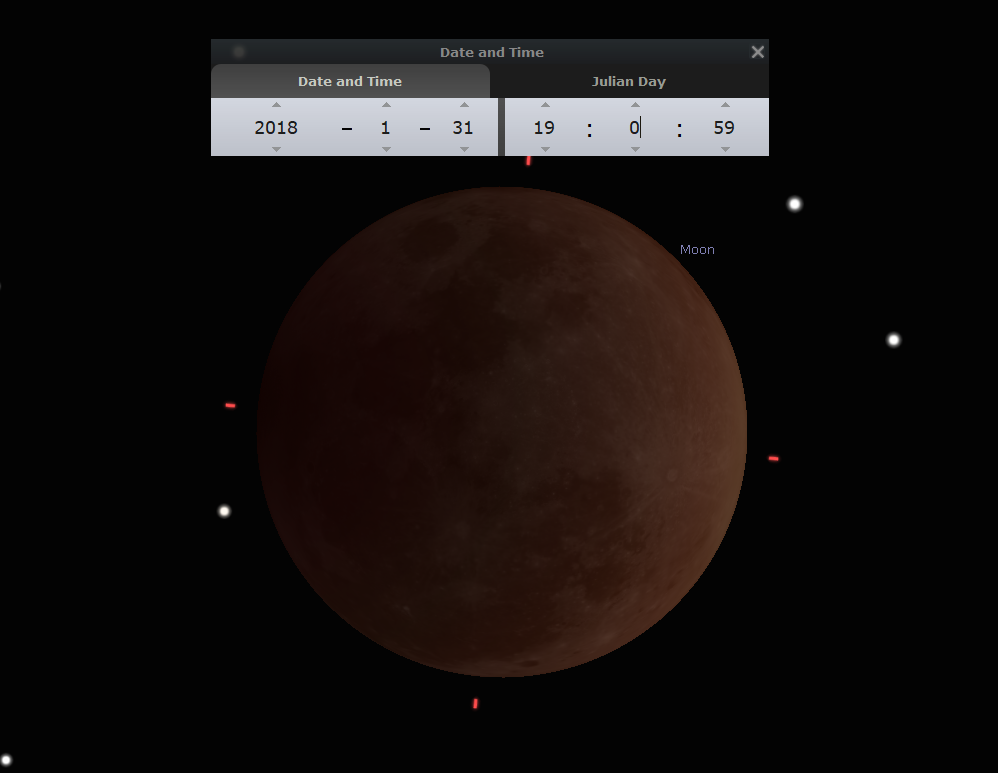 With atmosphere turned off, Moon still looks red during total lunar eclipse · Issue #3218 ...