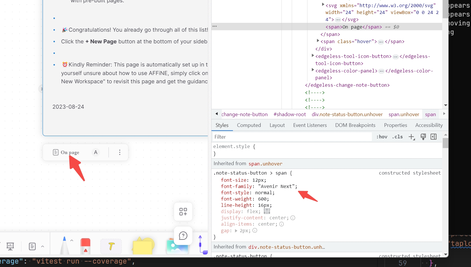 Inconsistency in font family CSS variable · Issue #4364 · toeverything/blocksuite · GitHub