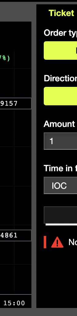 Panel resizing tweaks · Issue #819 · vegaprotocol/frontend-monorepo · GitHub