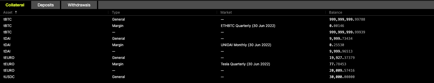 Portfolio: Update Collateral tab · Issue #847 · vegaprotocol/frontend-monorepo · GitHub