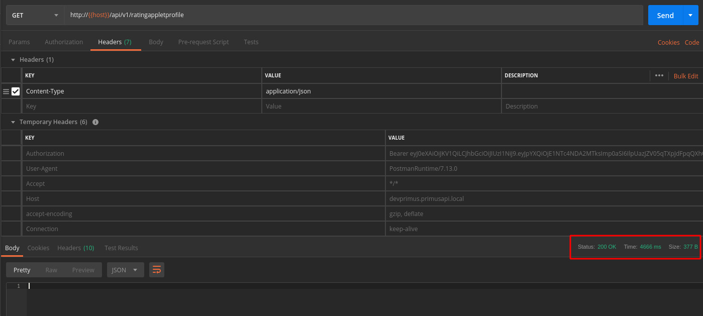 Empty response · Issue #6507 · postmanlabs/postman-app-support · GitHub