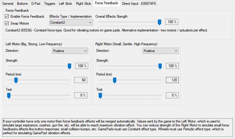 (Input) Vibration/Force Feedback for DInput control devices · Issue #7168 · libretro/RetroArch ...