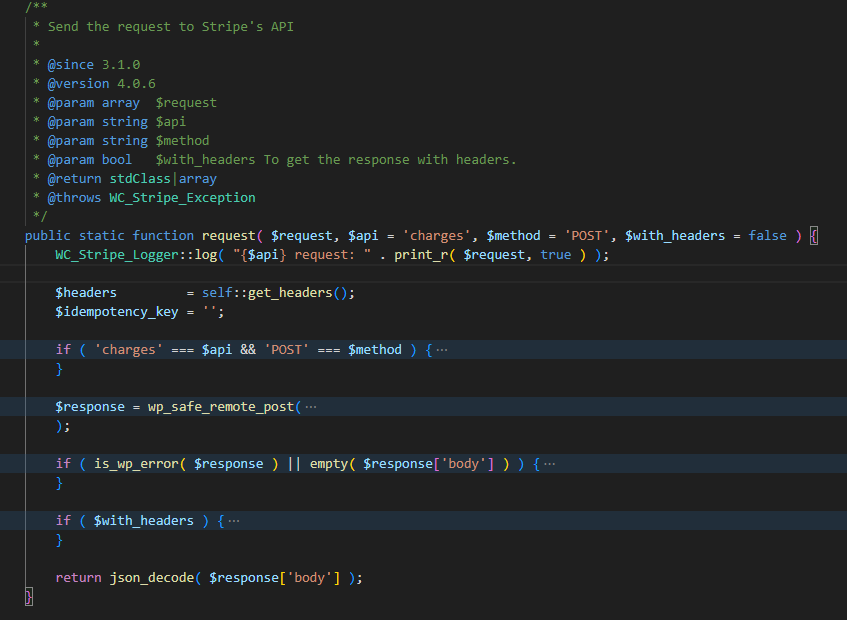 Recurring Payment Problem - WC_Stripe_API::request( $this->wps_sfw ...