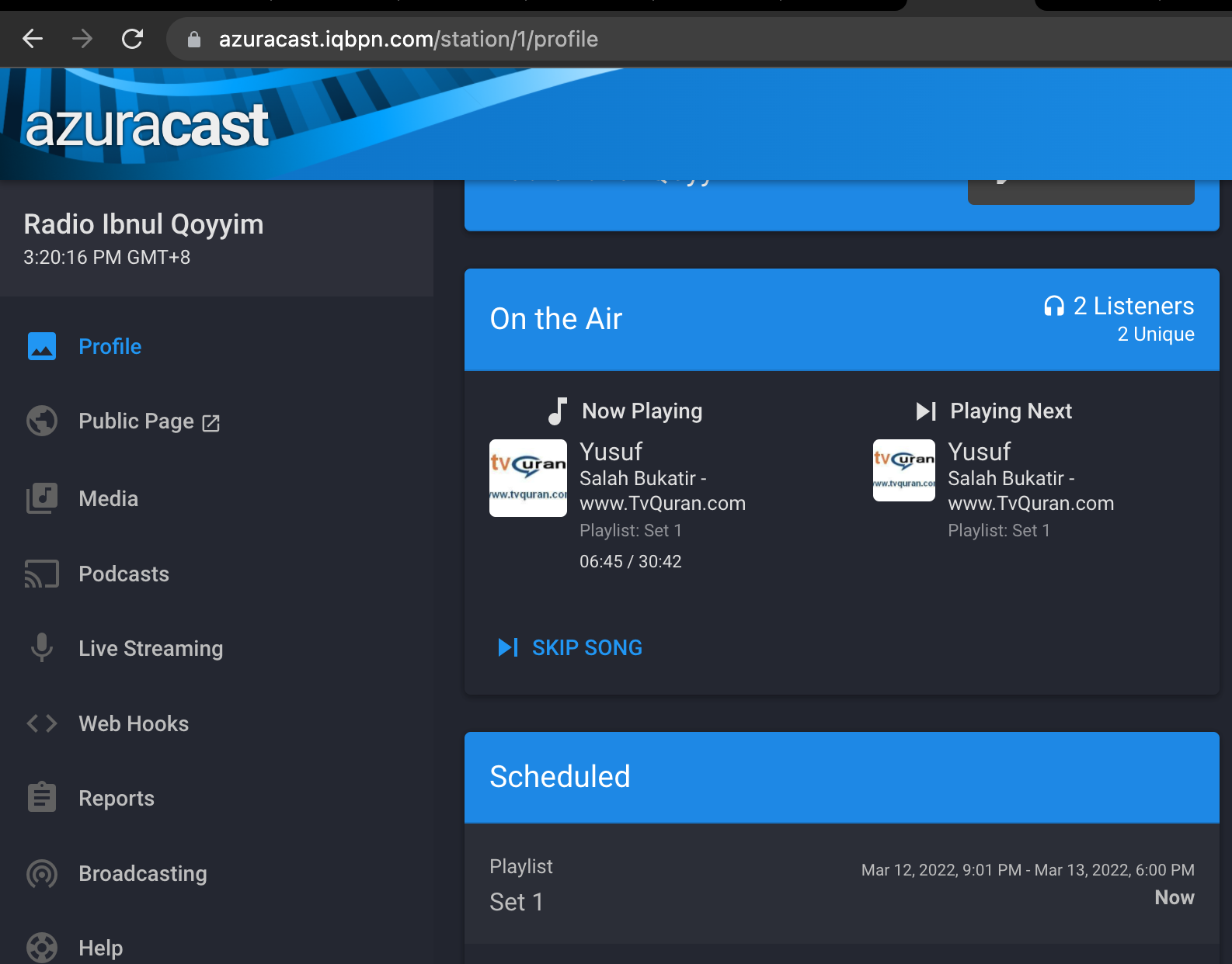 Error Message on Repeat · Issue #5189 · AzuraCast/AzuraCast · GitHub