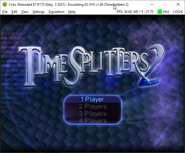 TimeSplitters 2 [TimeSplitters 2] [ES-010] [1.04] · Issue #1078 · Cxbx-Reloaded/game ...