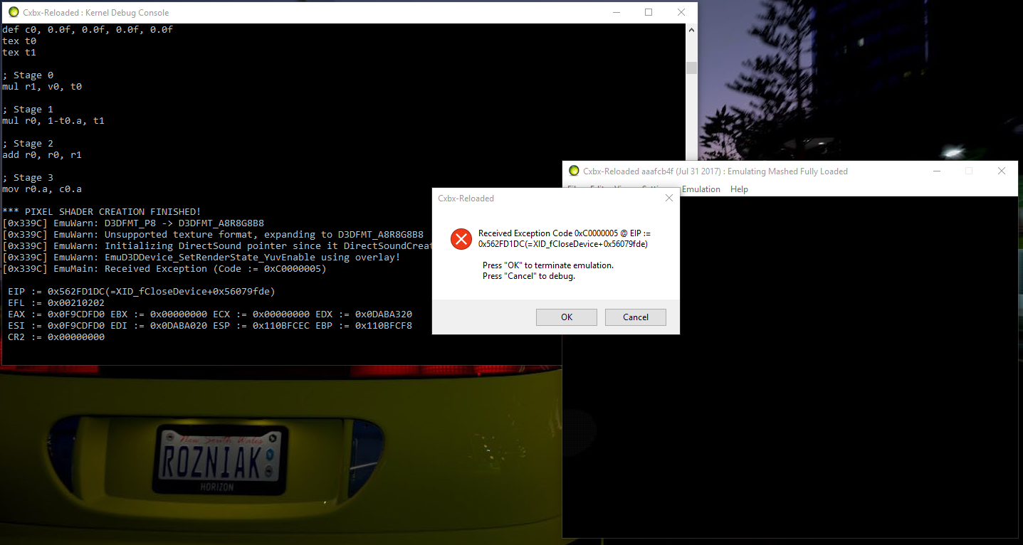 Mashed Fully Loaded [Mashed: Fully Loaded] [EM-027] [1.02] · Issue #58 · Cxbx-Reloaded/game ...
