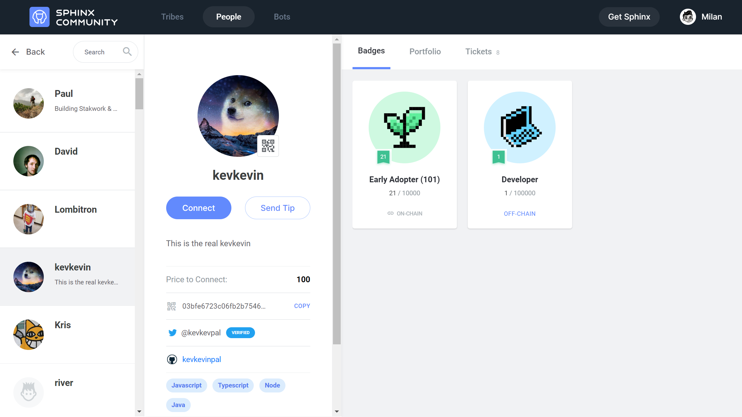 Fix Scrollbars · Issue 204 · Stakwork Sphinx Tribes · Github