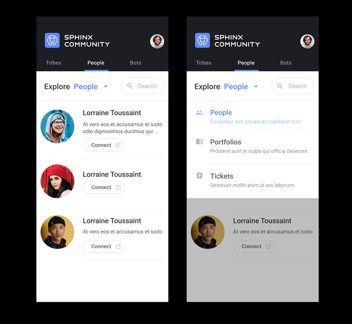 Fix Filter Dropdown · Issue 203 · Stakworksphinx Tribes · Github