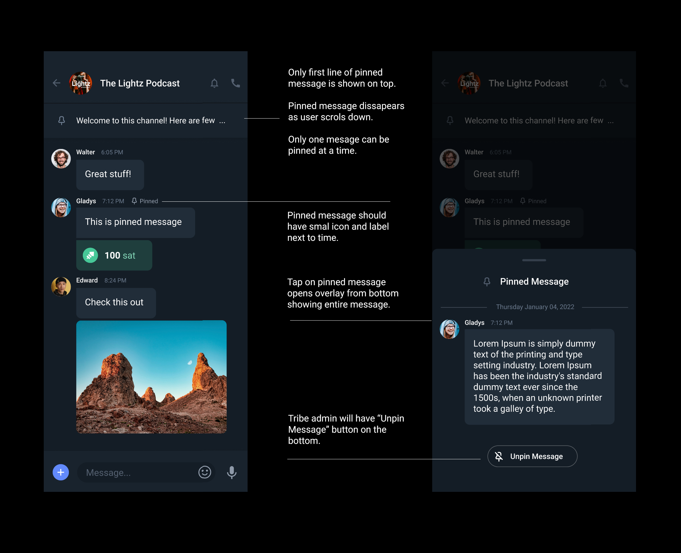 [feature] Pinned chat message · Issue #498 · stakwork/sphinx-kotlin · GitHub