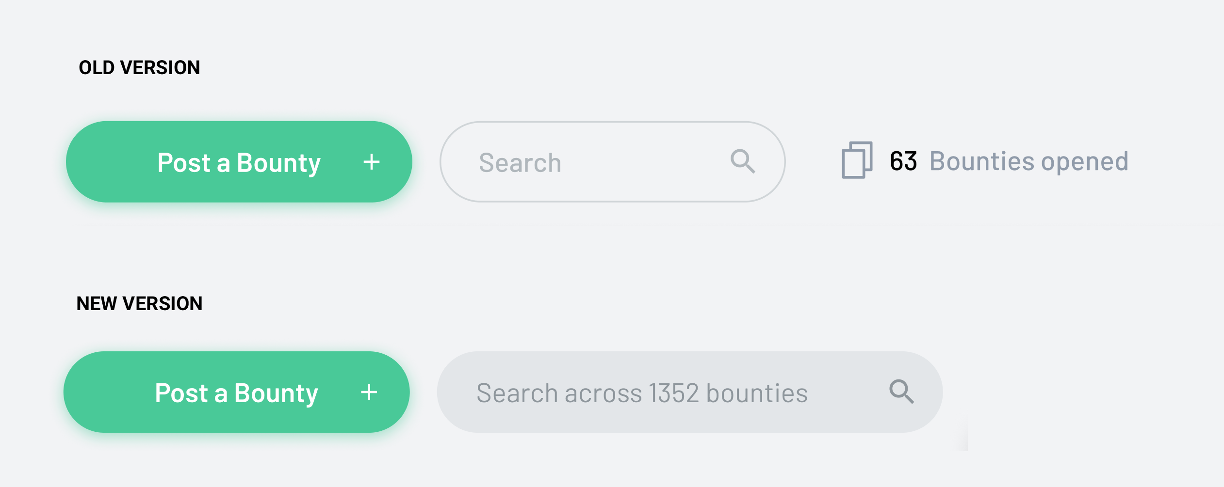 Bounties: Updated search bar · Issue #368 · stakwork/sphinx-tribes · GitHub