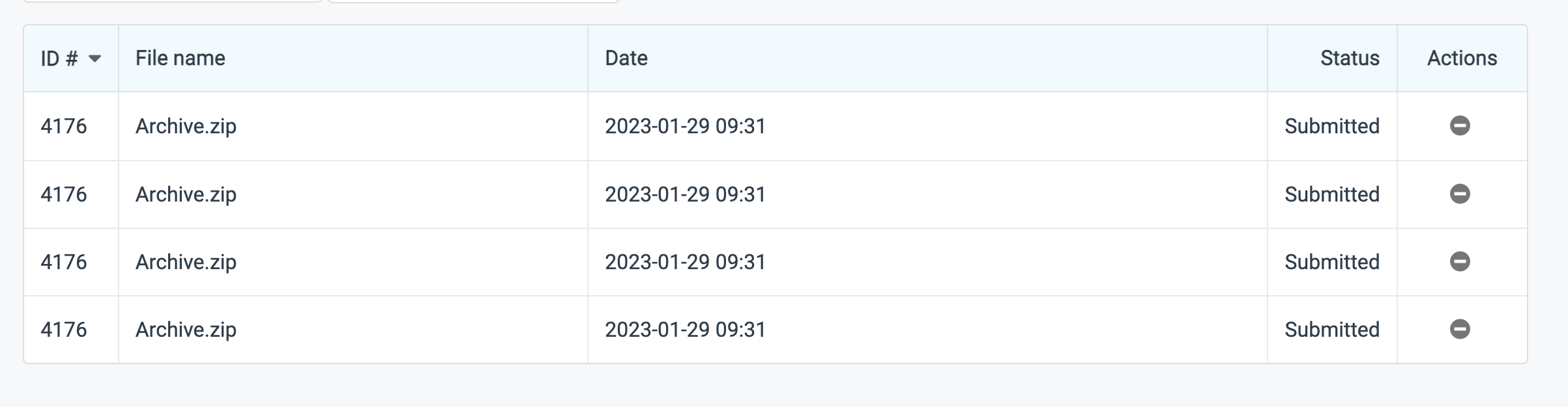 Repeated rows for one submission · Issue #761 · codalab/codabench · GitHub