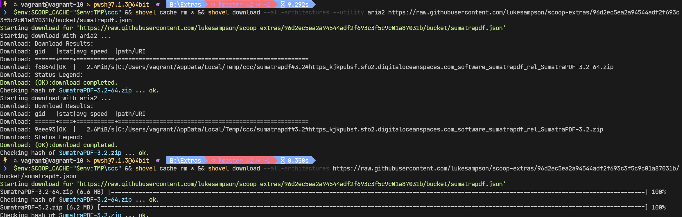 sumatrapdf@3.2: download via aria2 failed · Issue #6345 ...