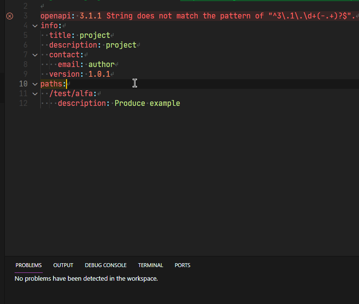 Insiders Error In Editor Is Kept Open Even The Problems Output Disappeared · Issue 103 