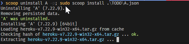 heroku-cli needs admin permission · Issue #2013 · ScoopInstaller/Extras ...