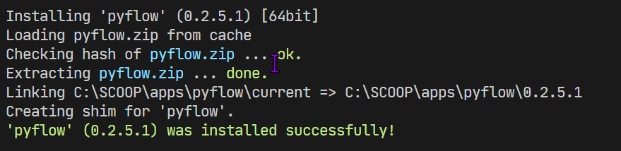 pyflow@0.2.5: Can't shim 'pyflow.exe': File doesn't exist. · Issue #863 · ScoopInstaller/Main ...
