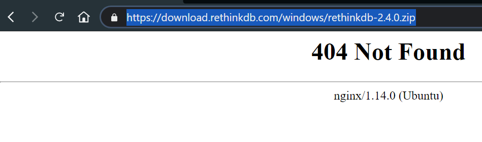 Update RethinkDB · Issue #1071 · ScoopInstaller/Main · GitHub